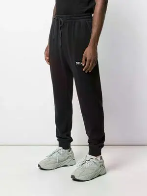 DELANTIC Ea Velour-lined Track Pants