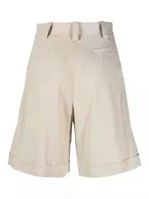 Lorena Antoniazzi High-waist Pleated Shorts