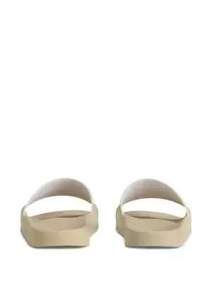 Woolrich Logo-embossed Slides - Neutrals