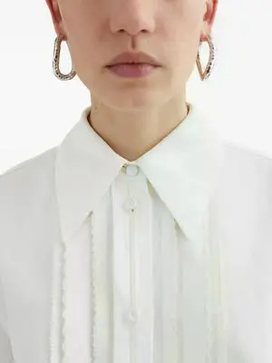 JIL SANDER Pleated Long Sleeve Shirt