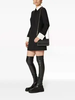 Valentino Garavani Rockstud Leather Clutch
