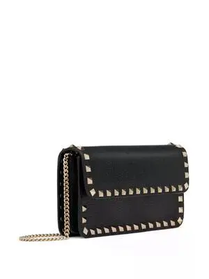 Valentino Garavani Rockstud Leather Clutch