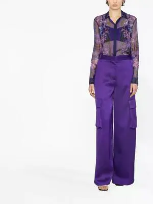 Versace Wide-leg Cargo Trousers
