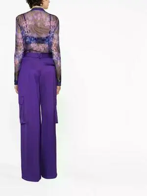 Versace Wide-leg Cargo Trousers