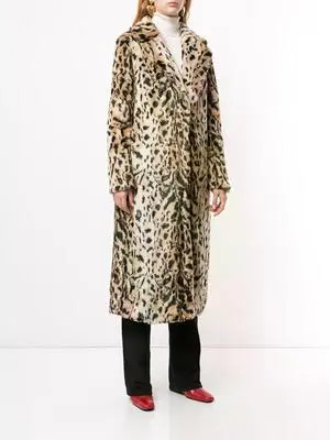 UNREAL FUR Leopard-print Coat