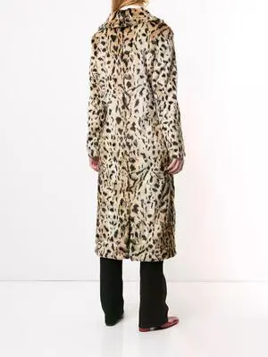 UNREAL FUR Leopard-print Coat