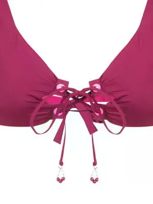 AMIR SLAMA Lace-up Bikini