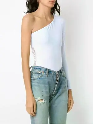 AMIR SLAMA Floral Lace Insert Body