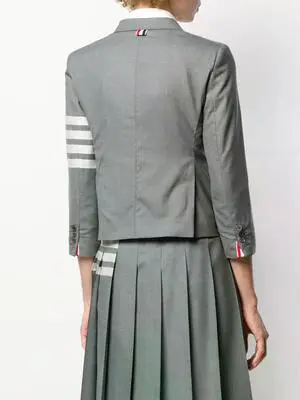 Thom Browne 4-bar Plain Weave Suiting Jacket