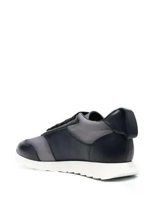 Giorgio Armani Panelled Low-top Sneakers - Grey