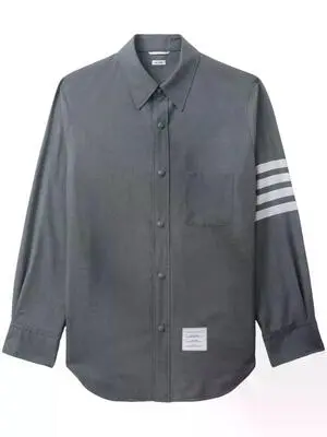 Thom Browne Snap Front Shirt Jacket