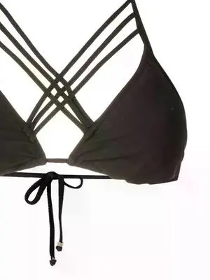 AMIR SLAMA Crossover-strap Bikini Set