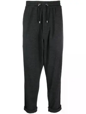 Balmain Low-crotch Drawstring-waist Trousers - Grey