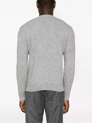 Eleventy Mélange Cashmere-silk Sweater