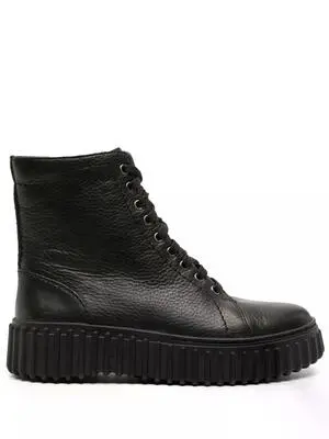 Clarks Torhill Rise Leather Ankle Boots