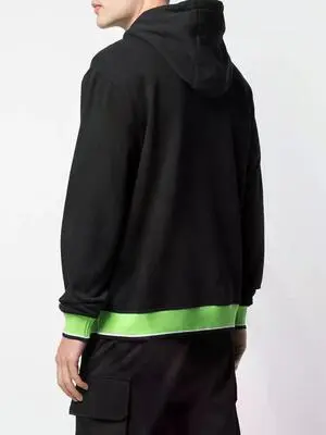 MOSTLY HEARD RARELY SEEN 8-BIT Mint Wave Jersey Hoodie - Black