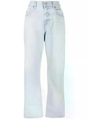 DIESEL® 1999 Cropped Straight-leg Jeans