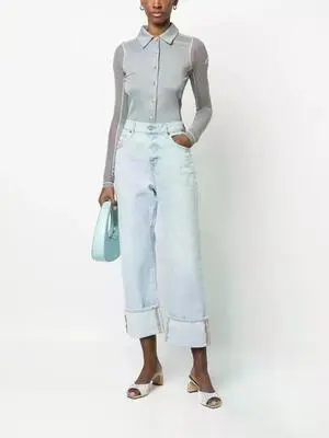 DIESEL® 1999 Cropped Straight-leg Jeans