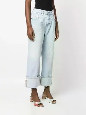 DIESEL® 1999 Cropped Straight-leg Jeans