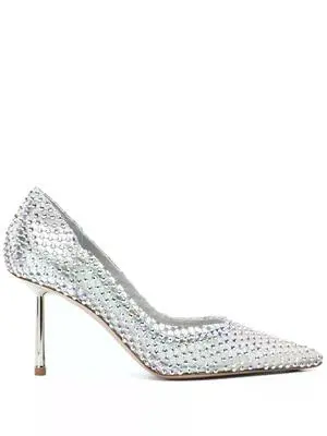 LE SILLA Gilda 90mm Crystal-embellished Pumps