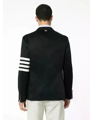 Thom Browne Unconstructed 4-bar Single-breasted Blazer