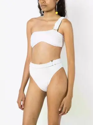 AMIR SLAMA One-shoulder High-waisted Bikini