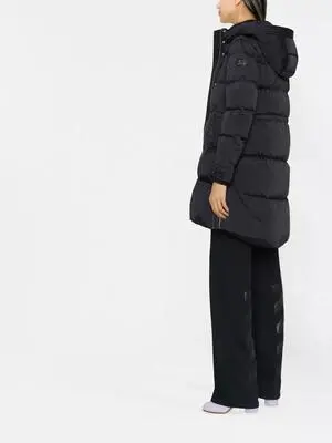 Woolrich Hooded Puffer Coat - Black