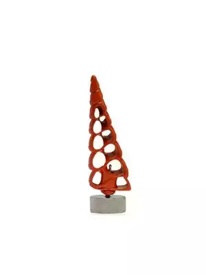 COURREGES Shell-shape Earring - Red