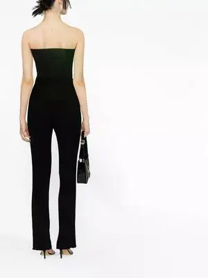 Fabiana Filippi Ribbed-knit Flared Trousers