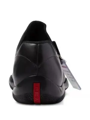 Prada Toblach Leather Sneakers