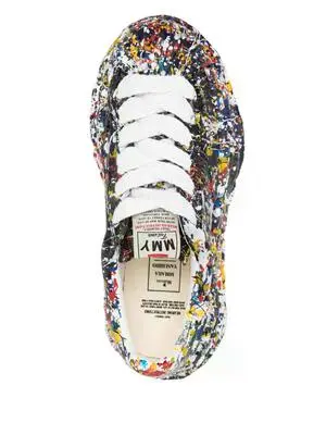 Mihara Yasuhiro Paint-splatter Sneakers