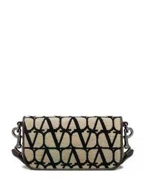 Valentino Garavani Mini Locò Toile Iconographe Shoulder Bag