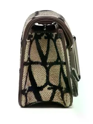 Valentino Garavani Mini Locò Toile Iconographe Shoulder Bag