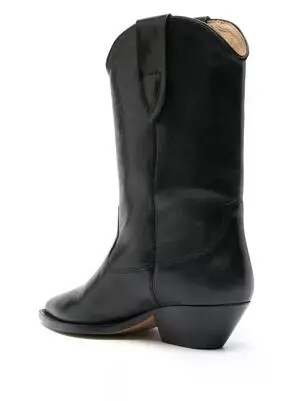 Isabel Marant Étoile 40mm Duerto Cowboy Boots - Black