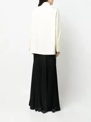 Givenchy Silk Pussy-bow Blouse - Neutrals