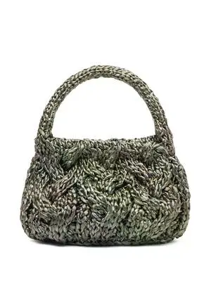 JW Anderson Small Cable Knit Bag - Grey