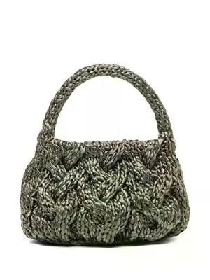 JW Anderson Small Cable Knit Bag - Grey