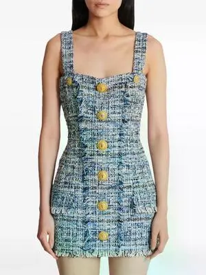 Balmain Tweed Mini Dress