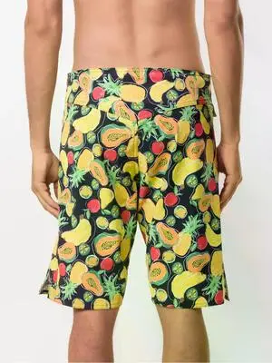AMIR SLAMA Fruit Print Swim Shorts