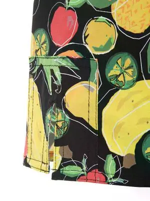 AMIR SLAMA Fruit Print Swim Shorts