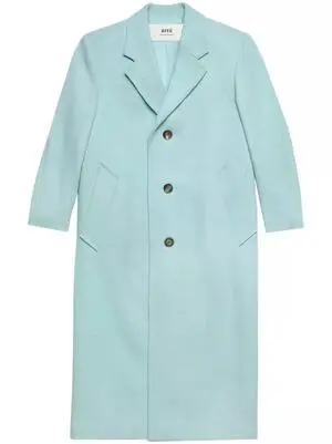 Ami Paris Straight Hem Coats For Women