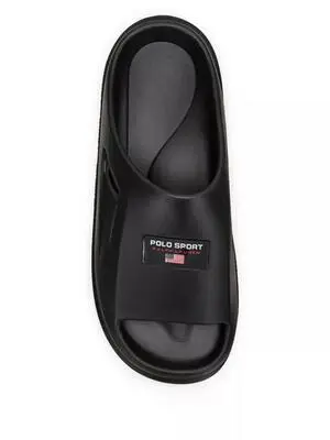 Polo Ralph Lauren Logo-patch Slides