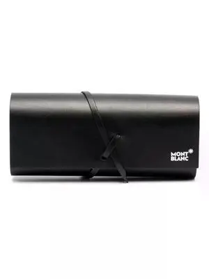 Montblanc Logo-plaque Square-frame Sunglasses