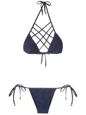 AMIR SLAMA Strappy Bikini Set