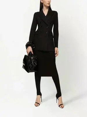Dolce & Gabbana Full Milano Pencil Skirt