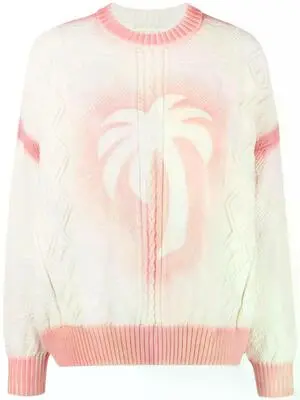 Palm Angels Sprayed Palm Jumper