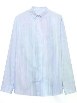 Prada Striped Cotton Shirt