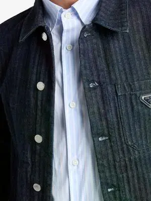 Prada Striped Cotton Shirt