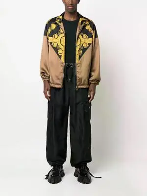 Versace Logo-print Cargo Trousers