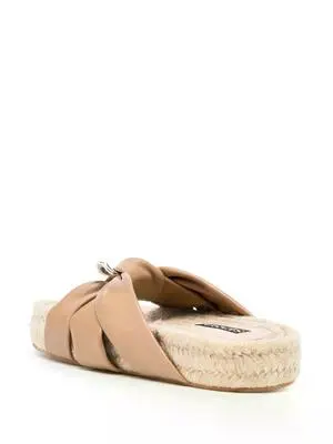 Senso Irina Buckle-detail Flat Espadrilles
